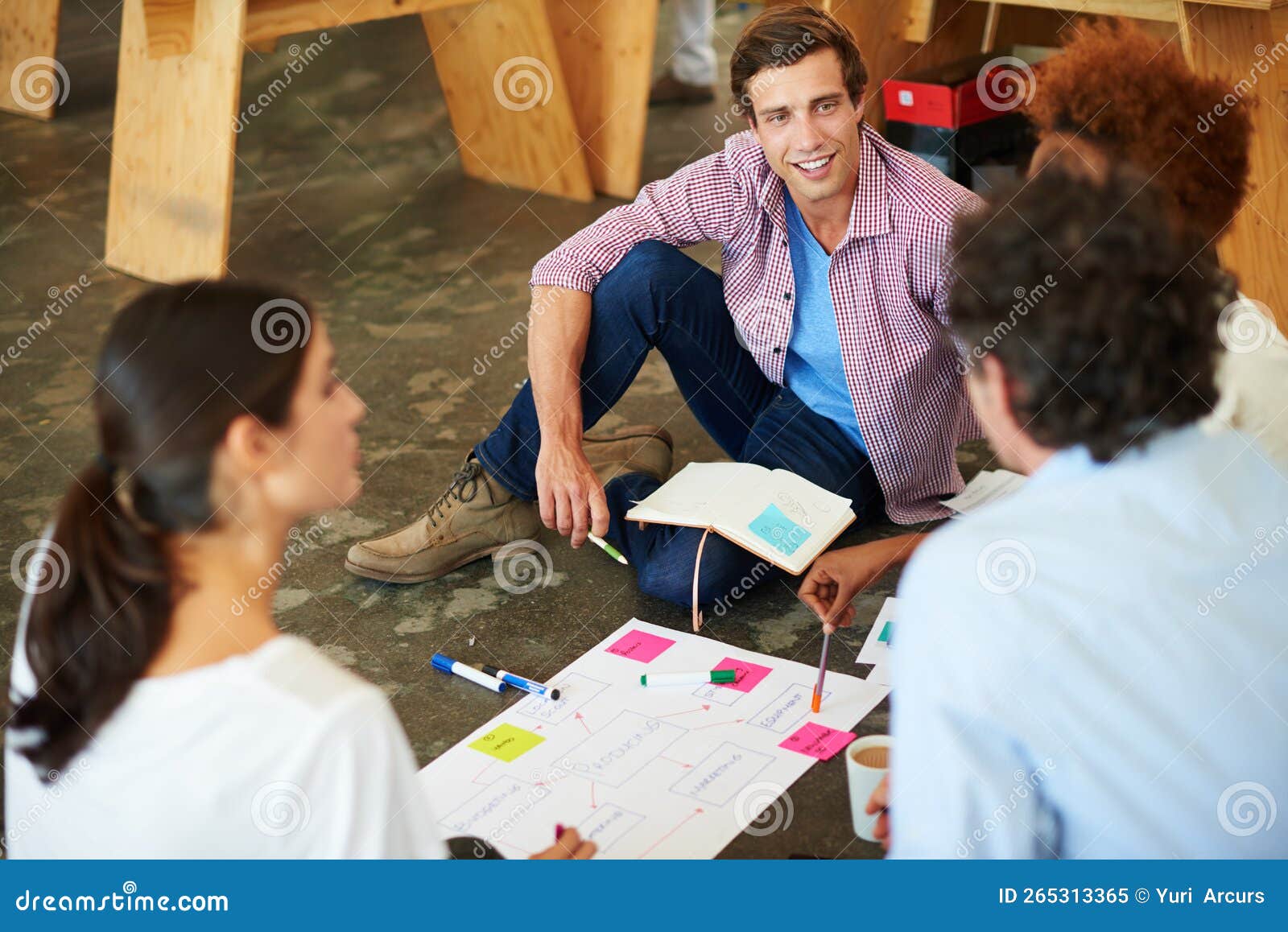 Teamwork Divides the Task and Multiplies the Success. a Group of ...