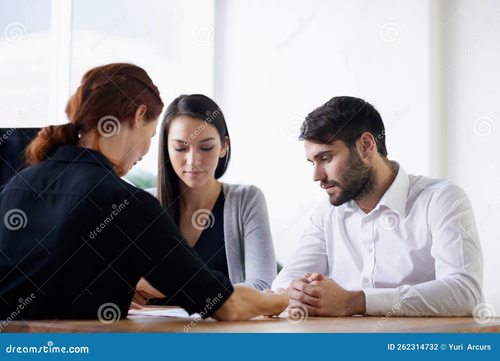 Teamwork Divides the Task and Multiplies Success. a Group of Young ...