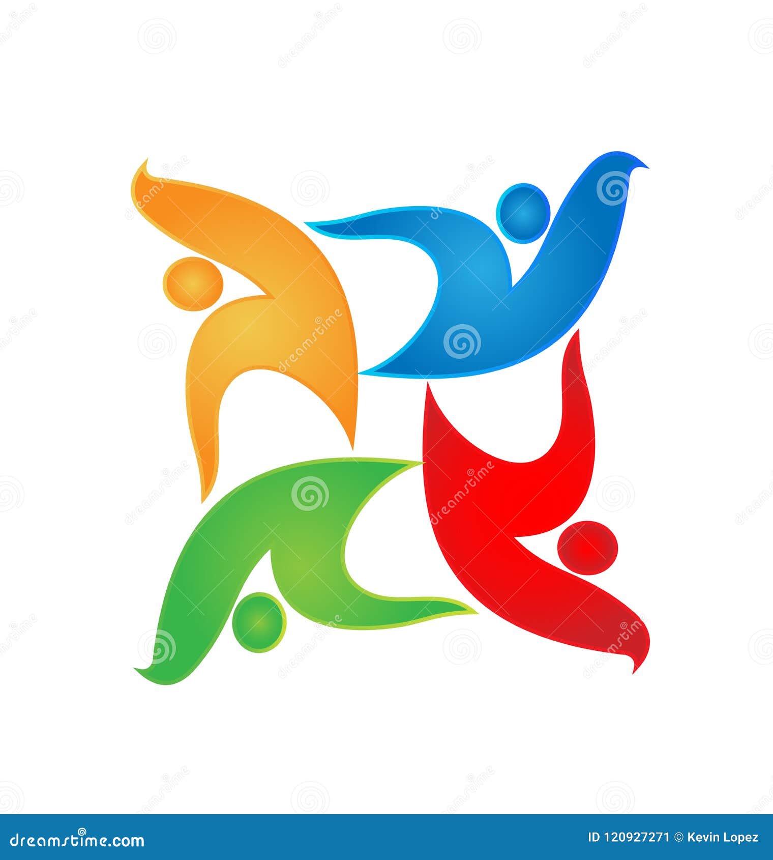 Energetic People, Mental Health, Silhouette Vector Stock Illustration ...