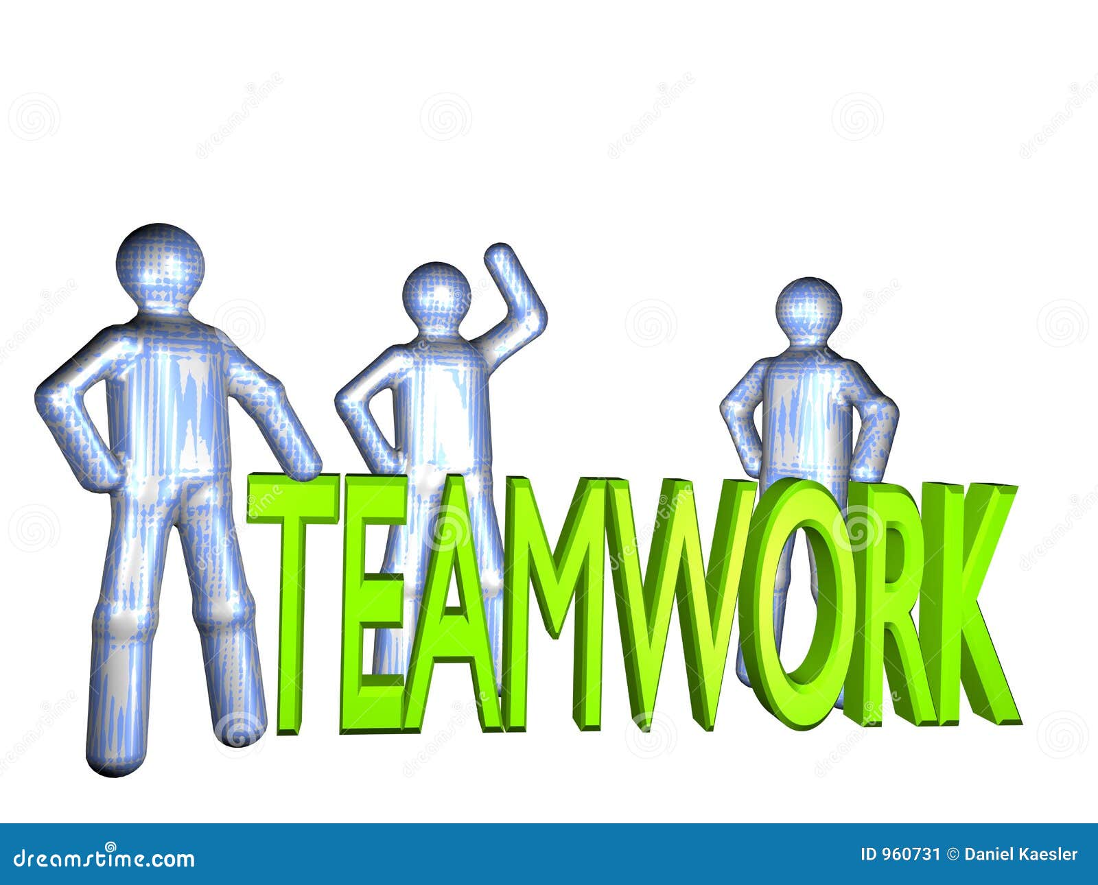 Teamwork is everything stock illustration. Illustration of covey - 960731