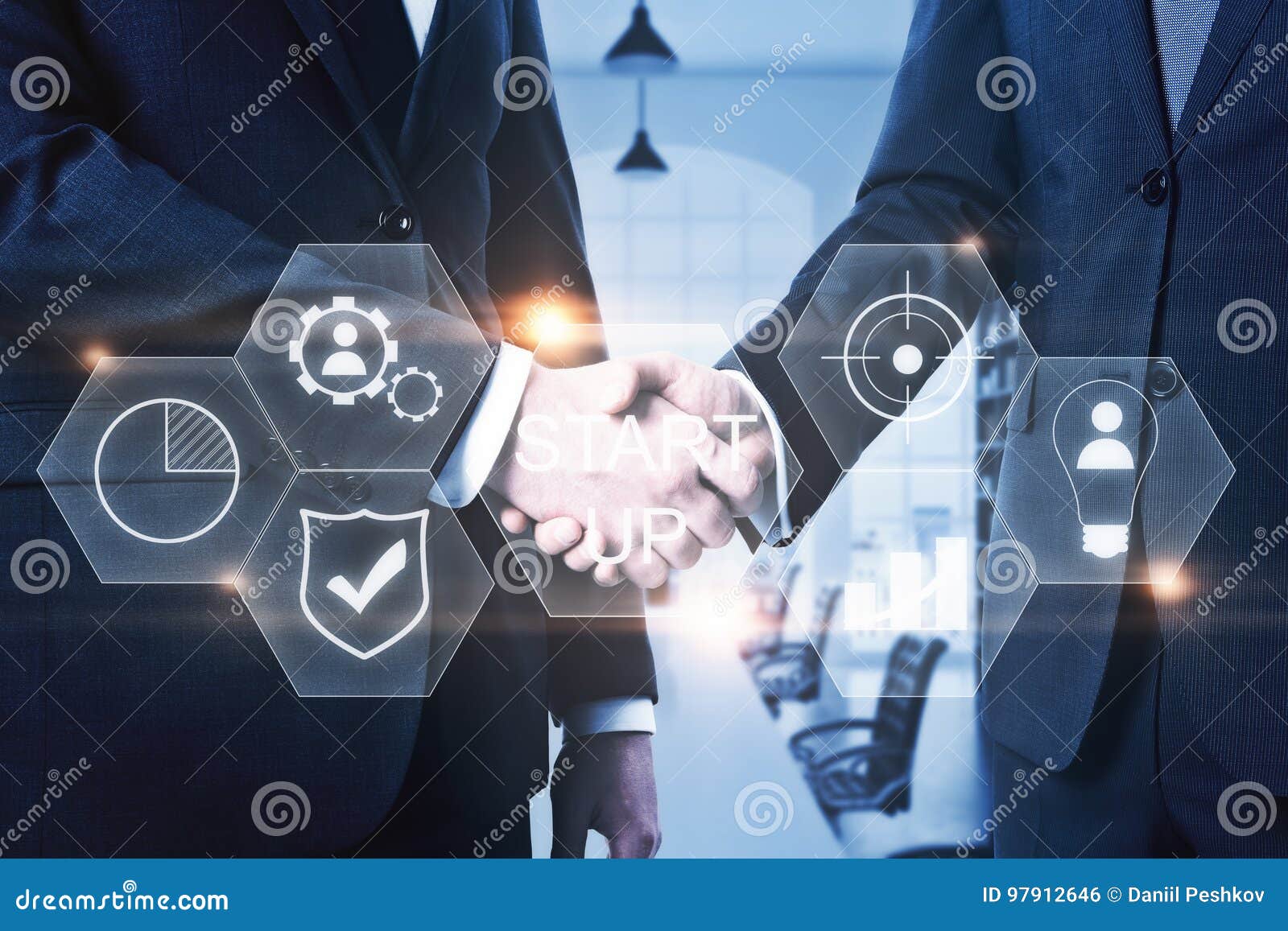 Teamwork and Finance Concept Stock Photo - Image of handshake ...