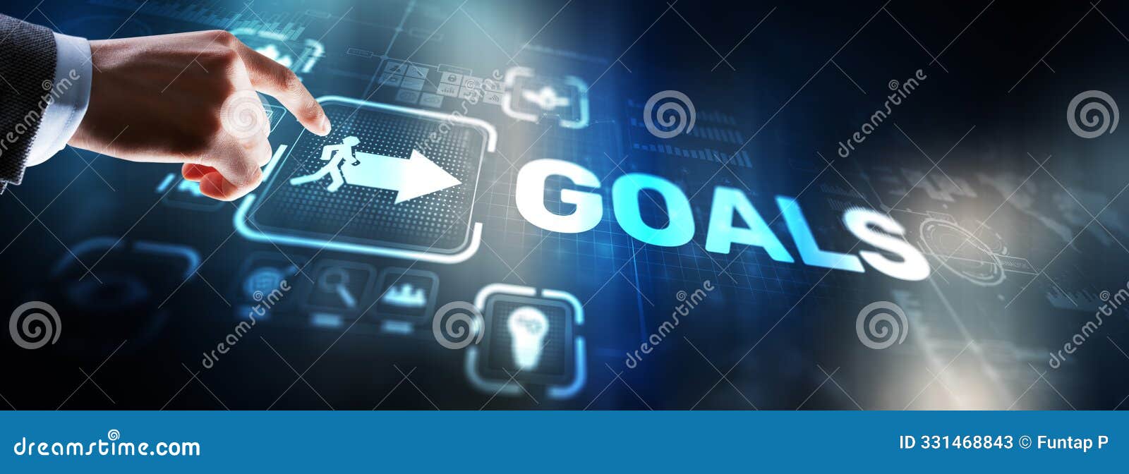 Teamwork Goals Strategy Business Support Concept Stock Image - Image of ...