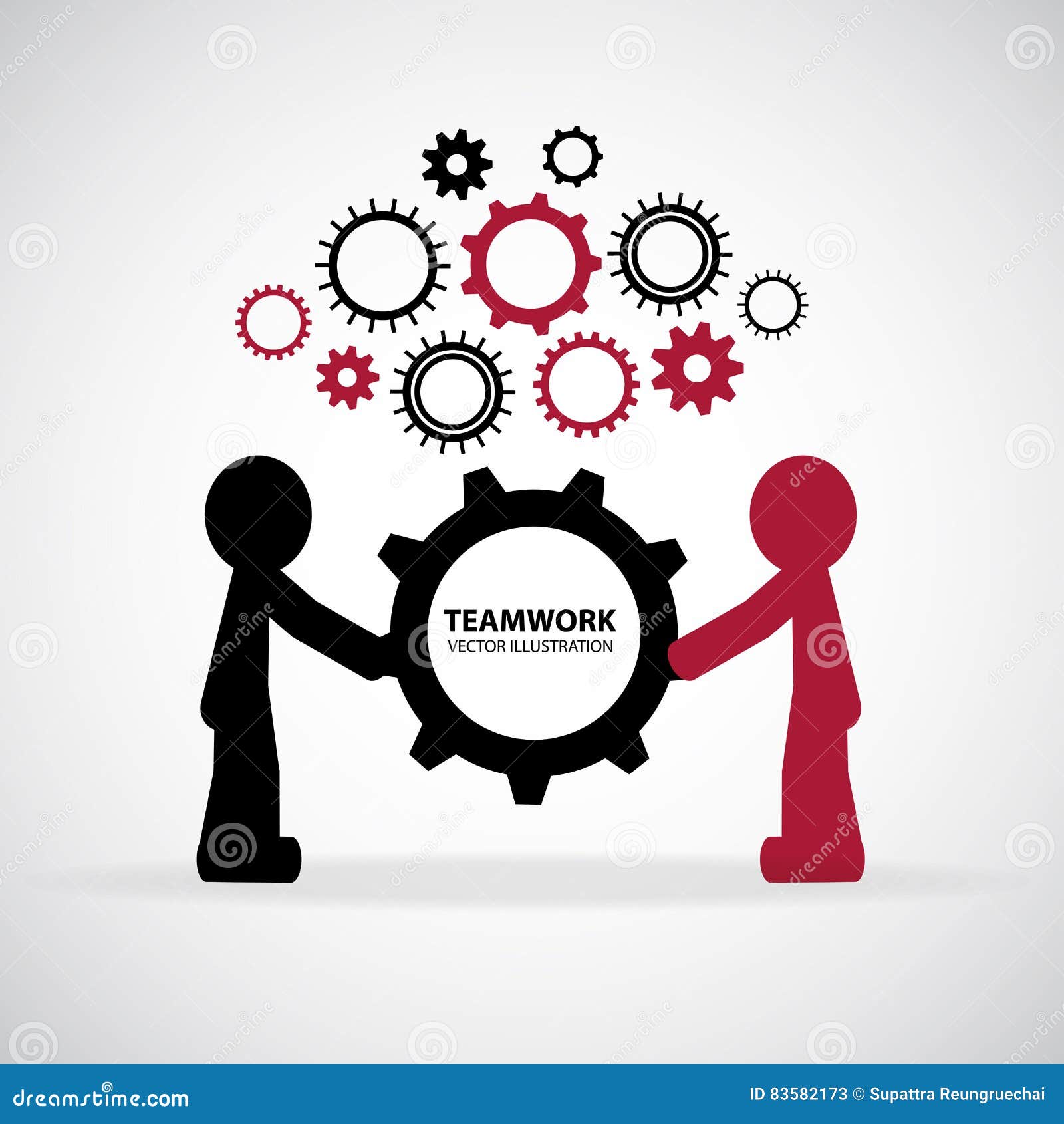 Teamwork Graphic Design stock vector. Illustration of design - 83582173