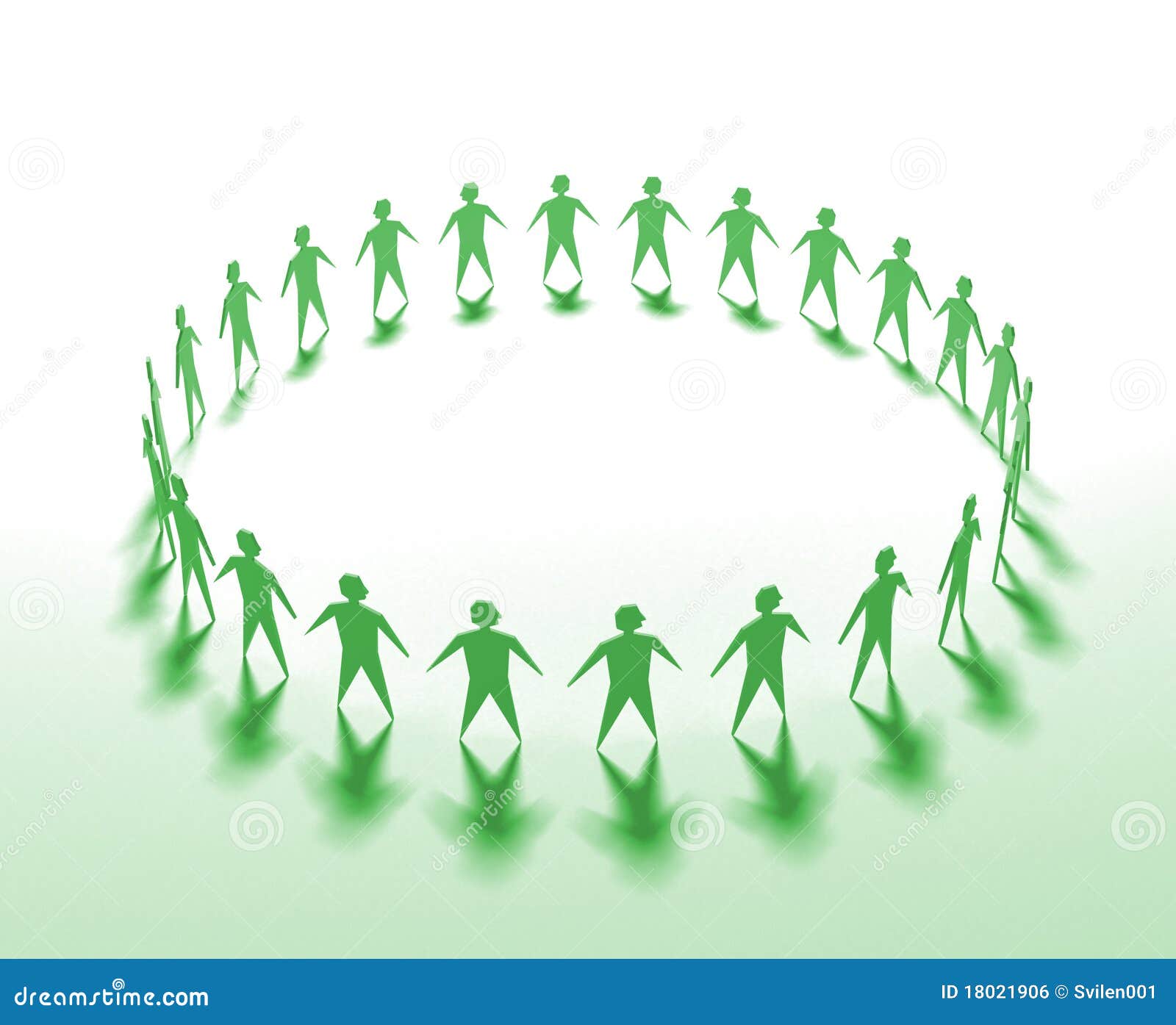 Teamwork Green Business People Logo Cartoon Vector | CartoonDealer.com ...