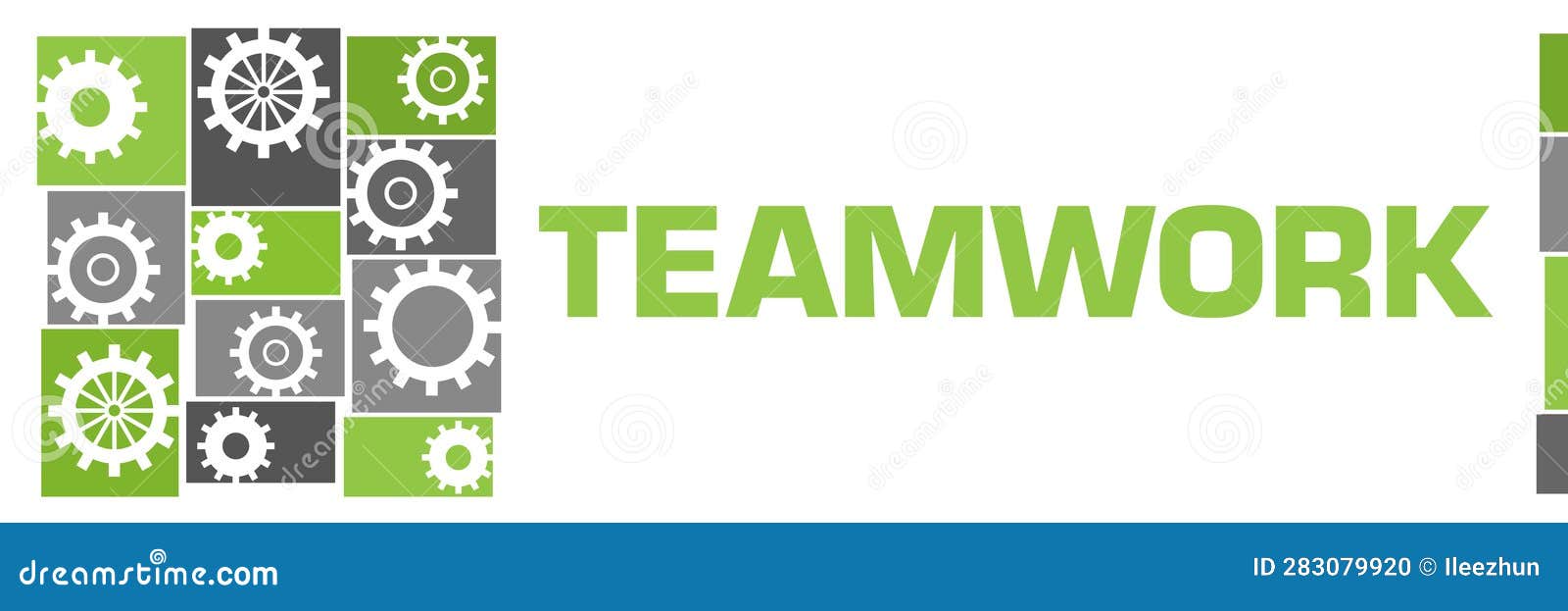 Teamwork Green Dancing People Logo Vector Illustration | CartoonDealer ...
