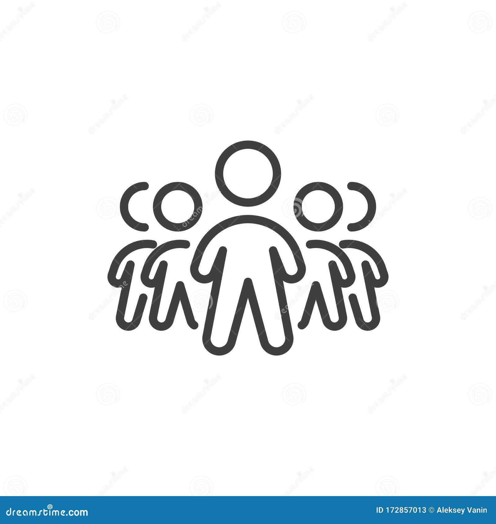 Leader Line Icons Collection. Visionary, Influencer, Motivator ...