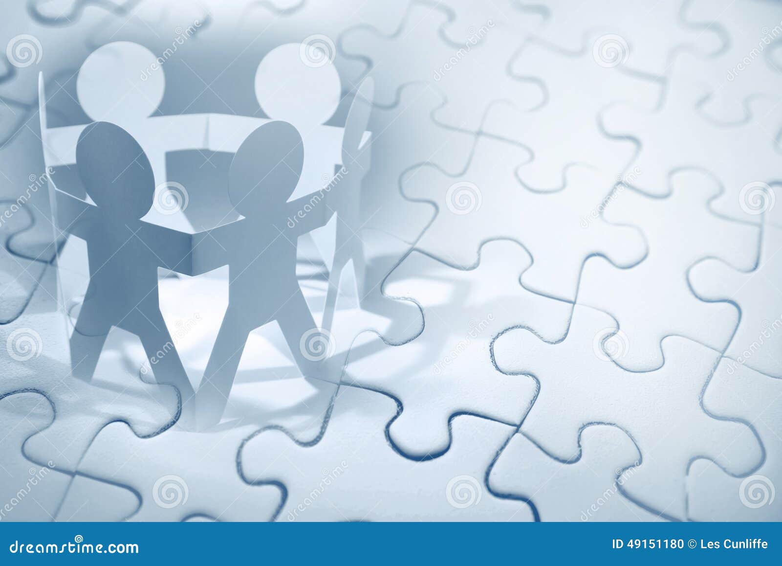 Teamwork stock photo. Image of puzzle, assembly, connect - 49151180