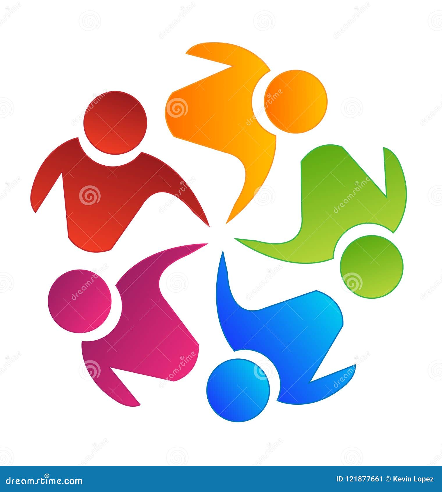 Teamwork Group Planning and Creating Icon Stock Vector - Illustration ...