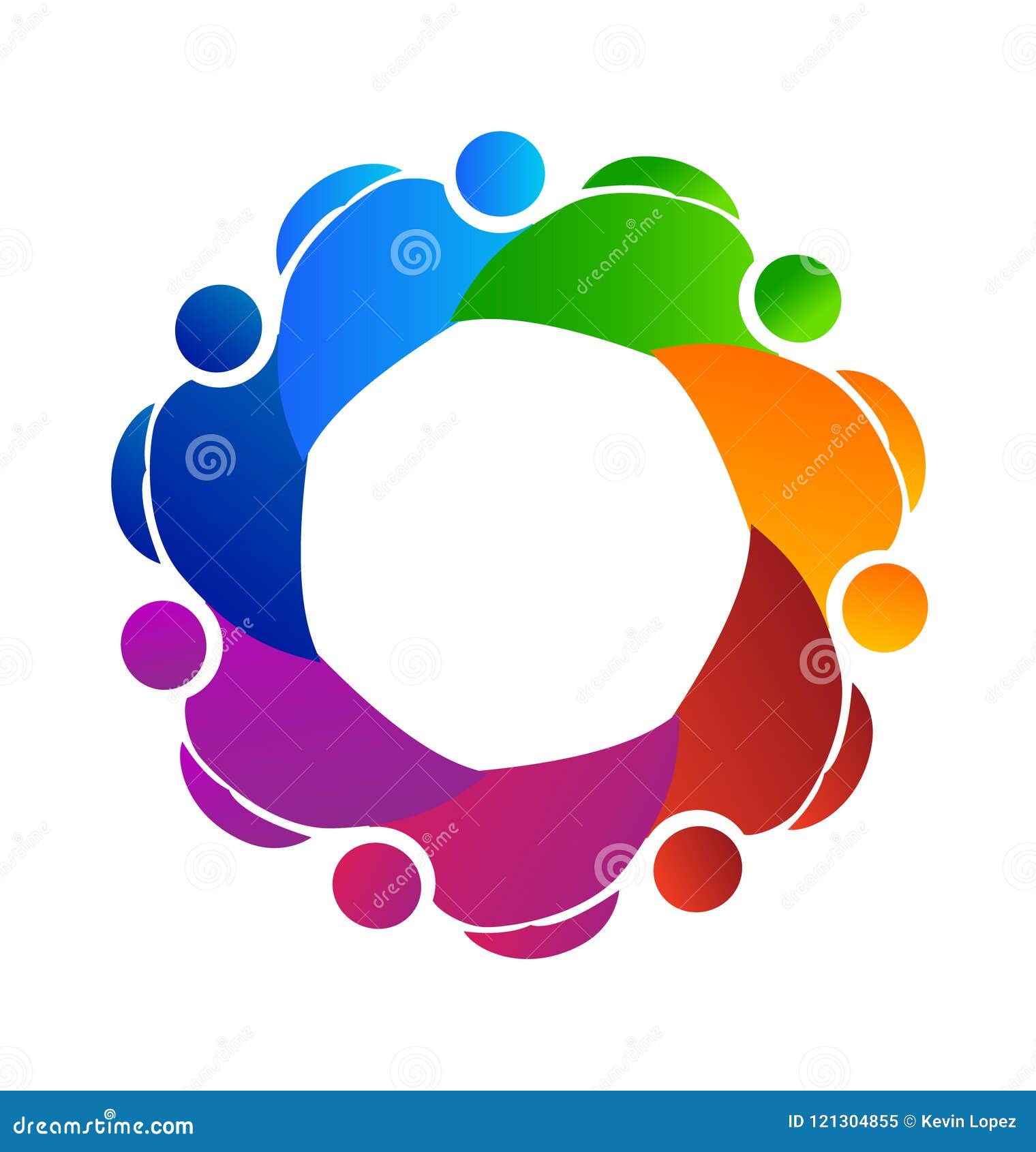 Teamwork Group of Working Friends Logo Vector Stock Vector ...