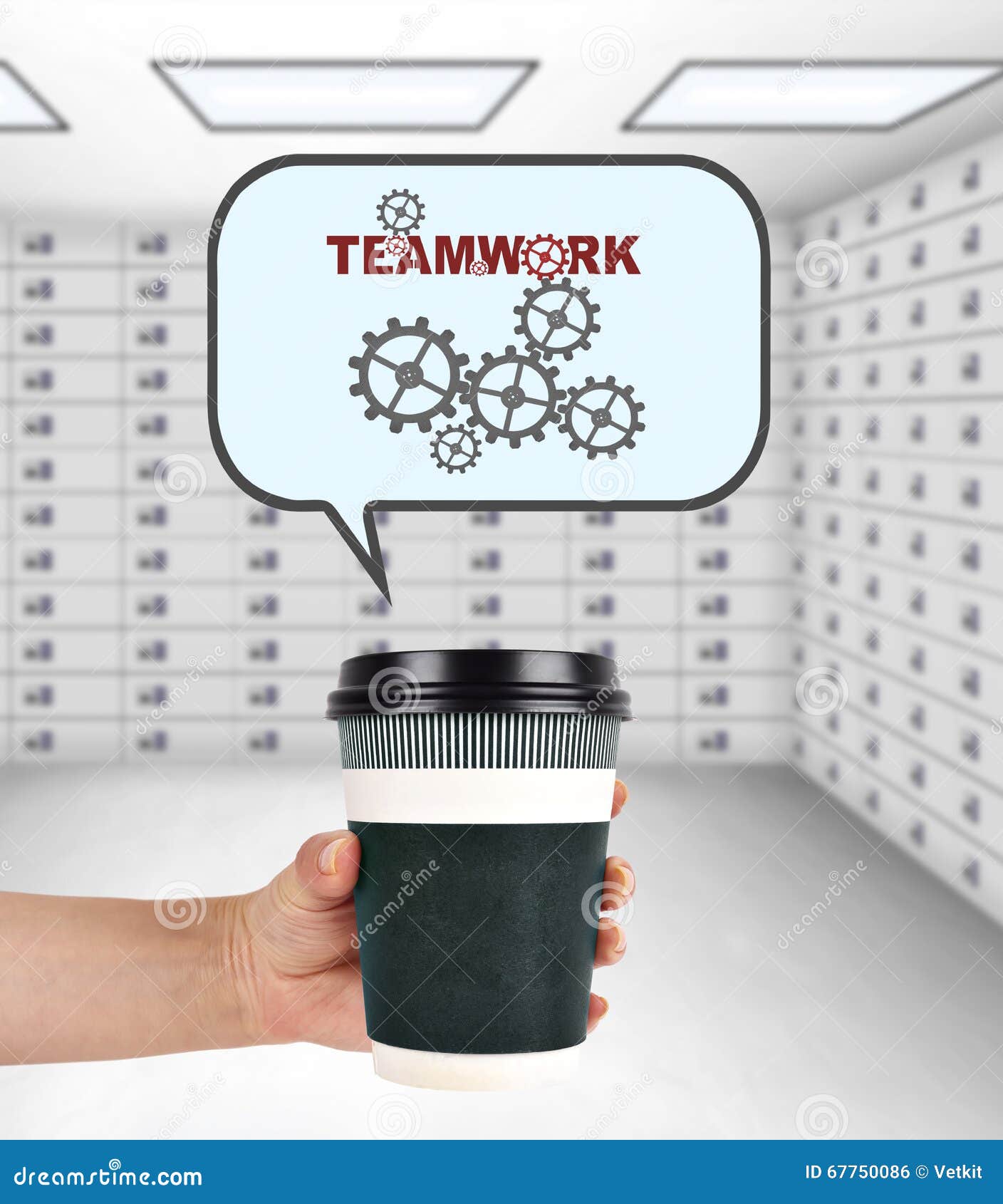 Teamwork stock photo. Image of partnership, safe, breakfast - 67750086