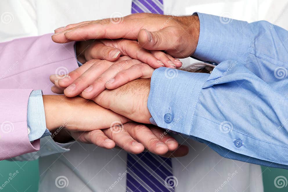 Teamwork hands stack stock photo. Image of organisation - 21150600