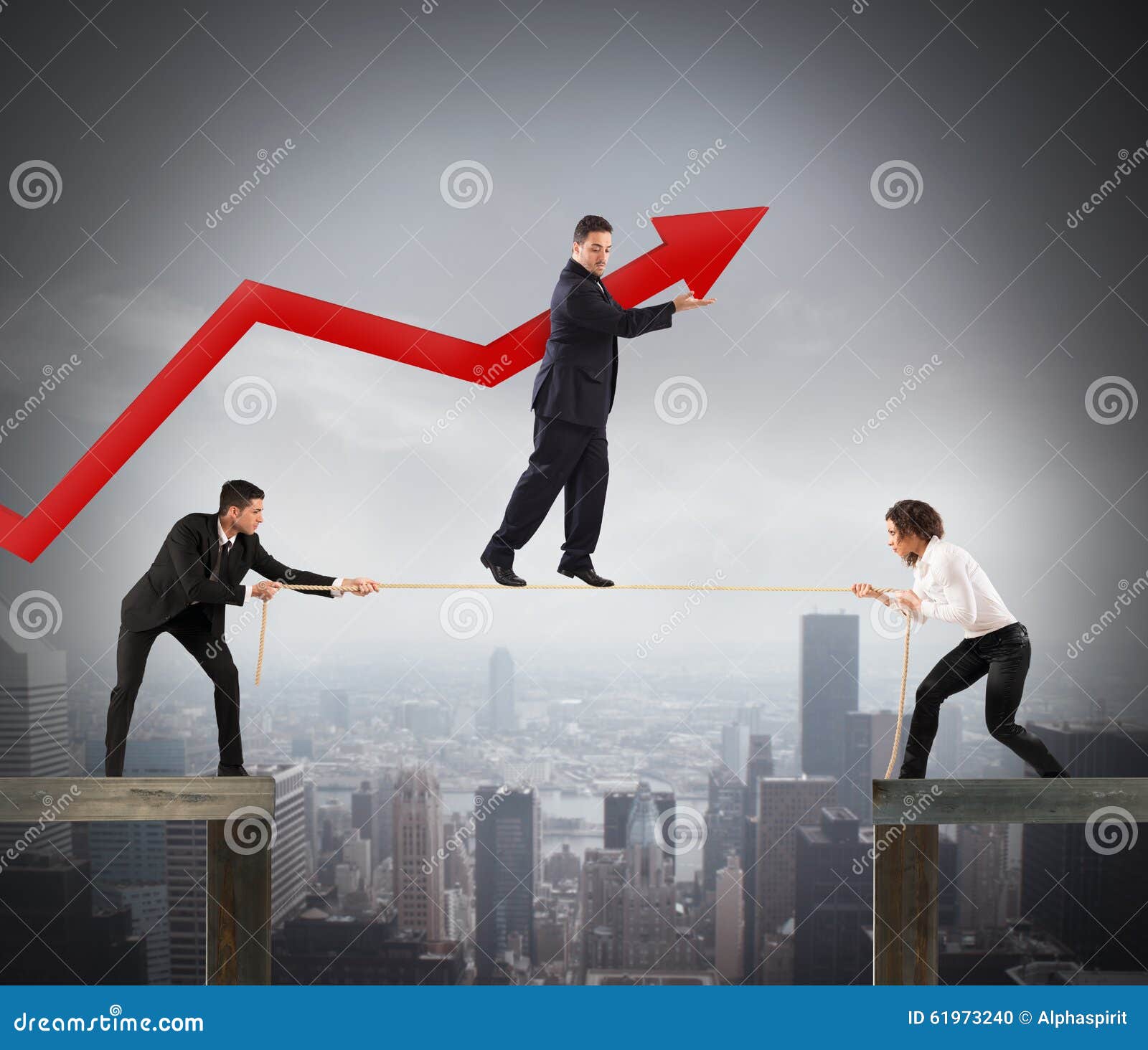 Teamwork help growth stock photo. Image of partnership - 61973240