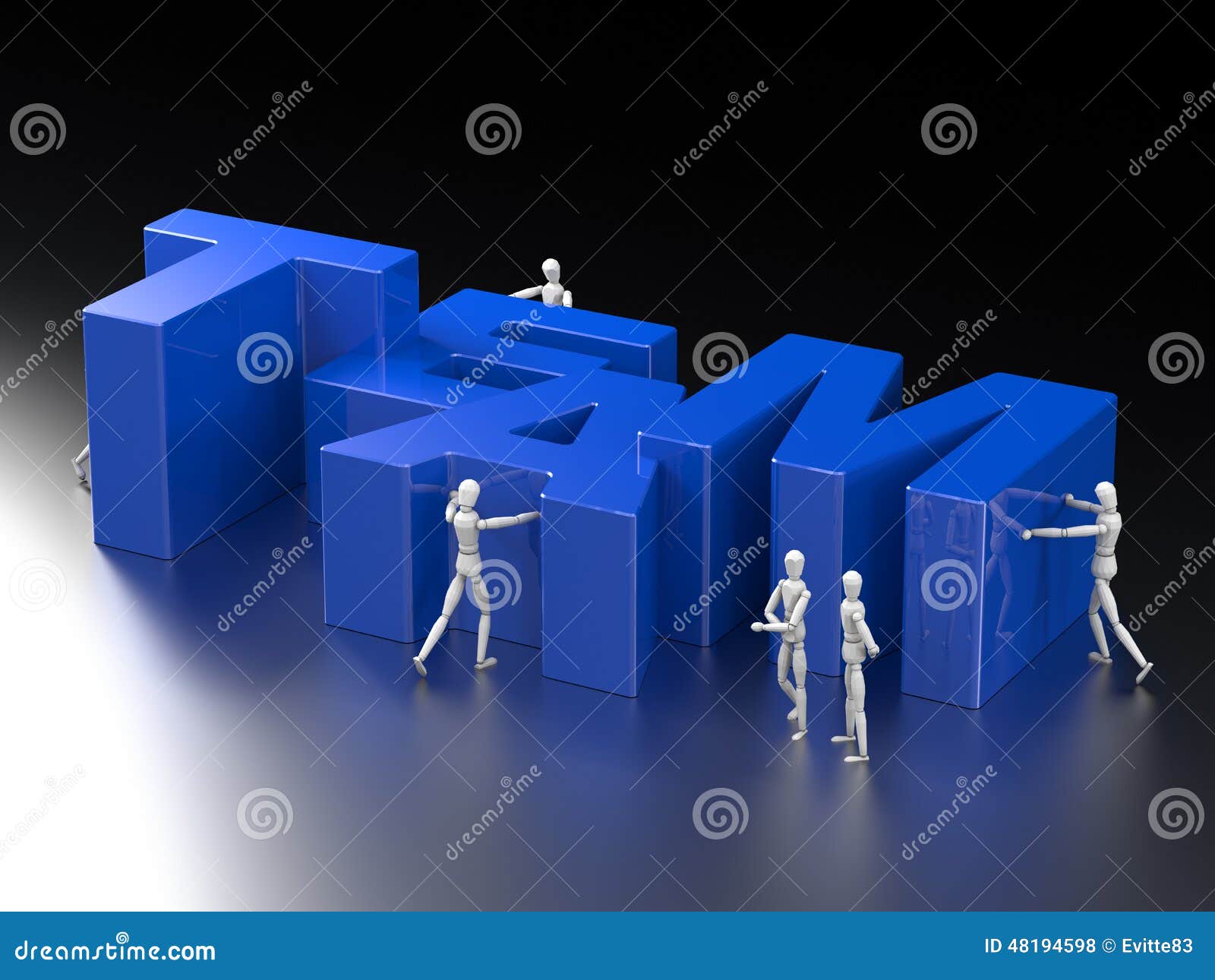 Teamwork. High resolution stock illustration. Illustration of group ...