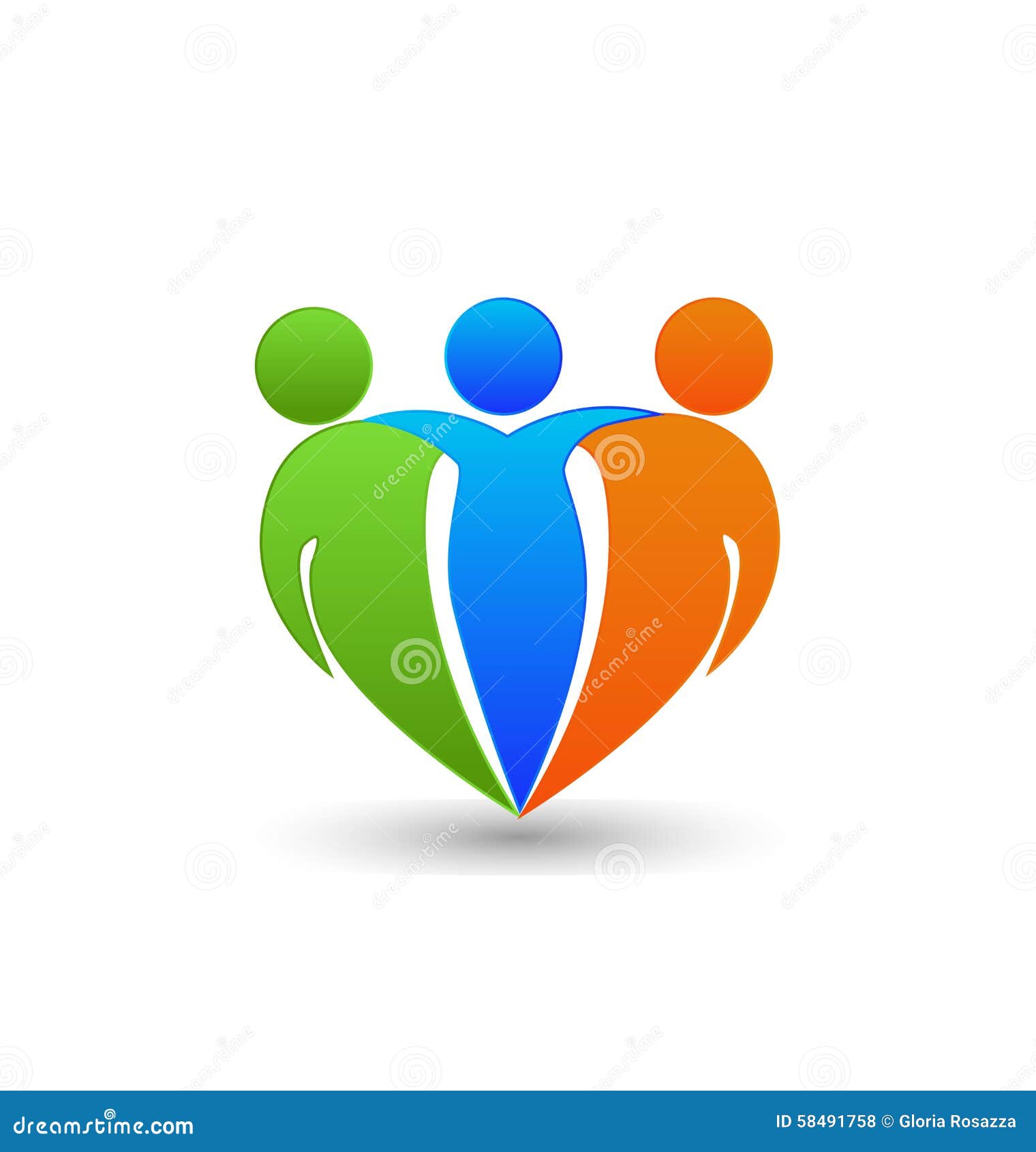 Teamwork Hug Stock Illustrations – 4,819 Teamwork Hug Stock ...