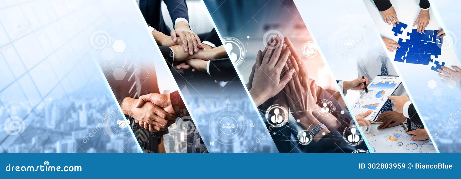 Teamwork and Human Resources HR Management Technology for Business ...