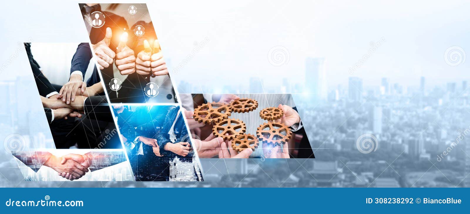 Teamwork and Human Resources HR Management Technology for Business ...