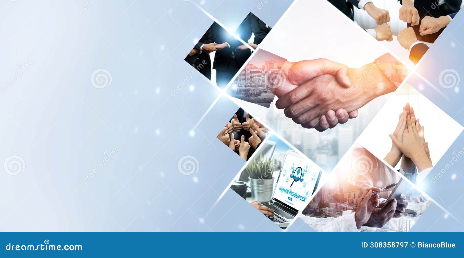 Teamwork and Human Resources HR Management Technology for Business ...