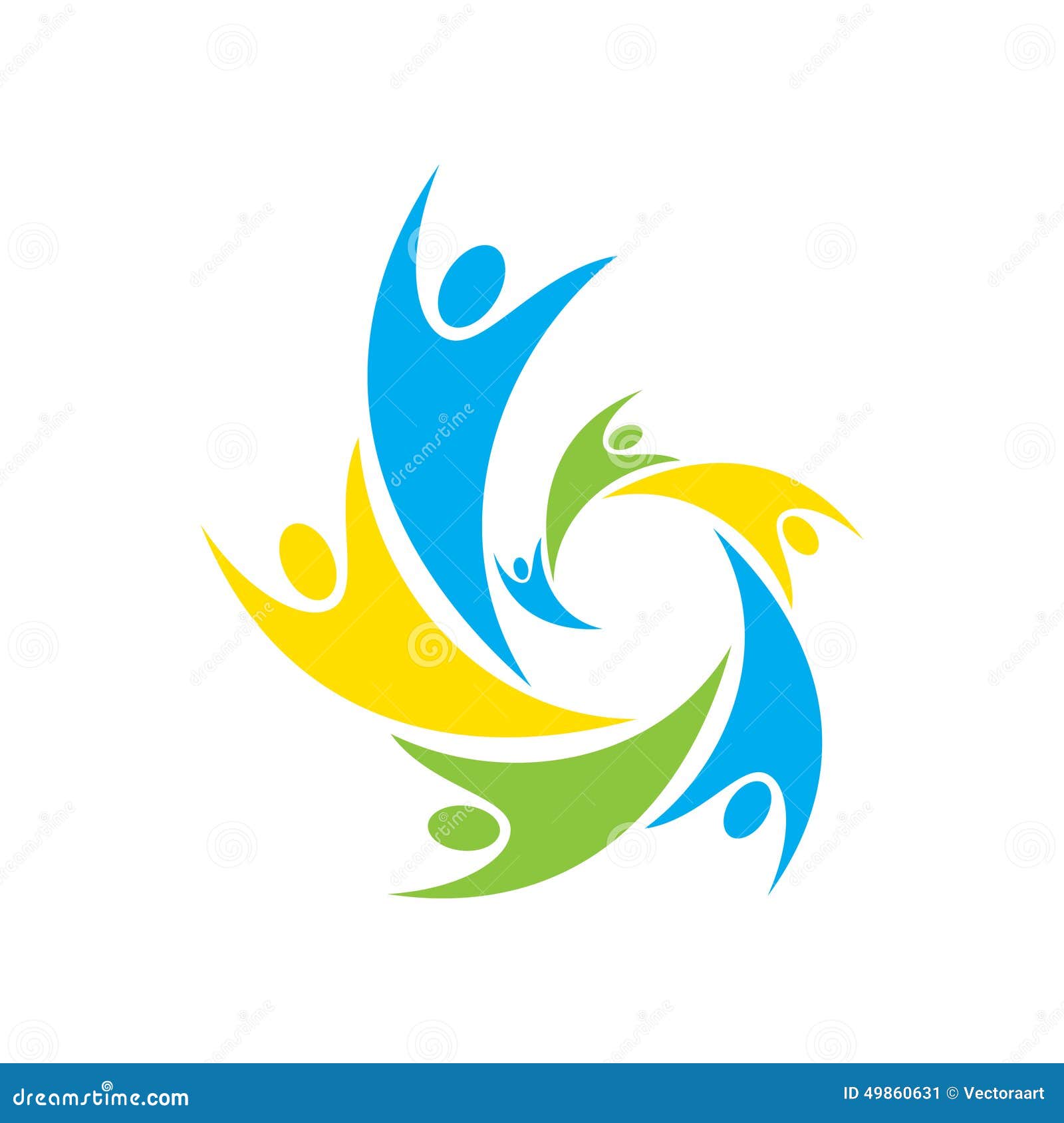 Teamwork Icon Design Concept Stock Vector - Illustration of conceptual ...