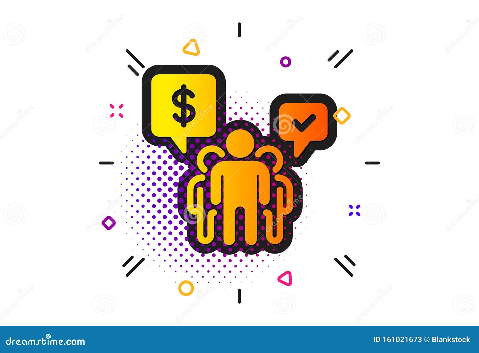 Teamwork Icon. Employees Chat Sign. Core Value. Vector Stock Vector ...