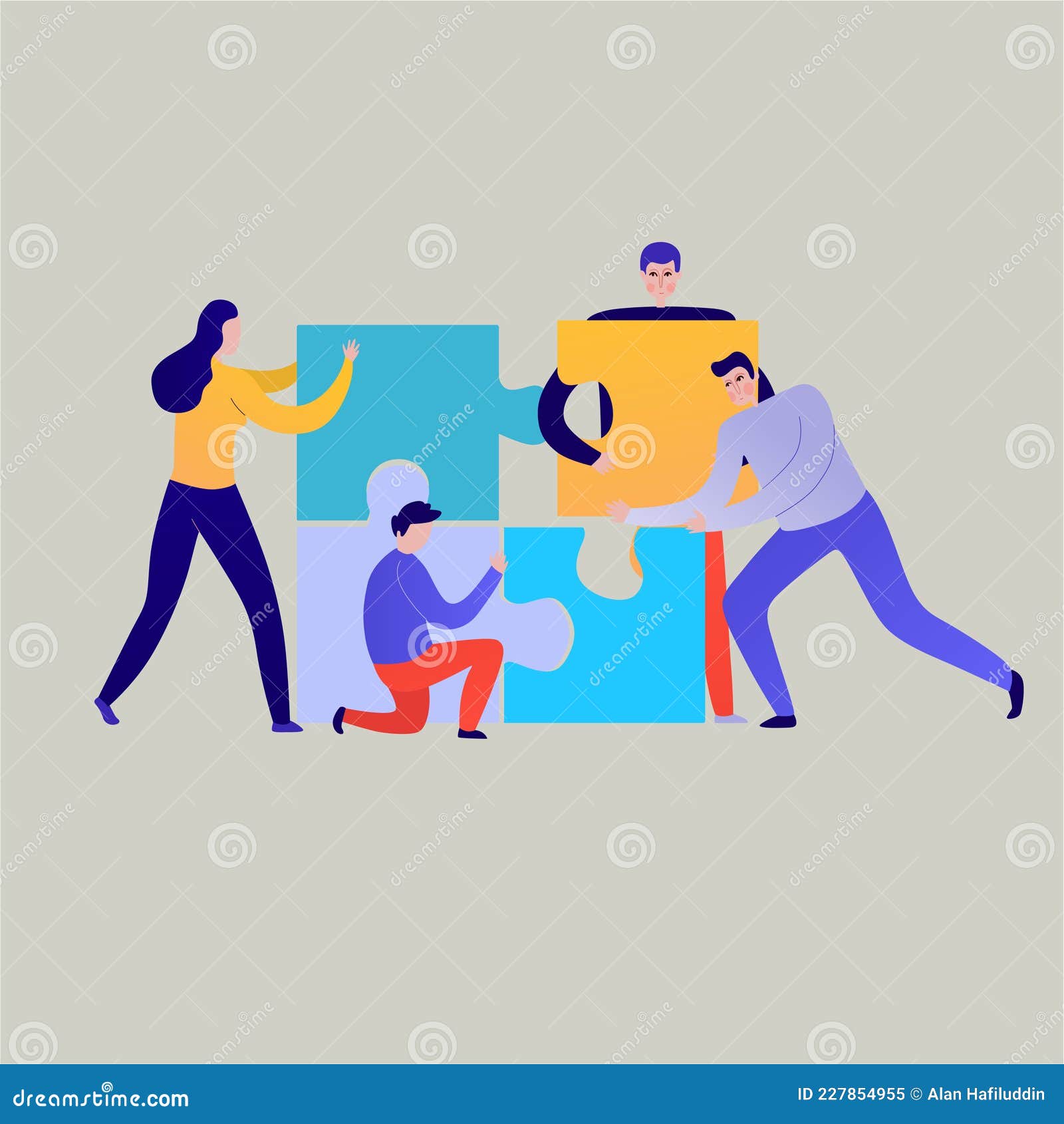 Teamwork Icon Flat Design Colorful with People Vector Stock Vector ... Teamwork Icon Flat Design Colorful with People Vector Stock Vector ...
