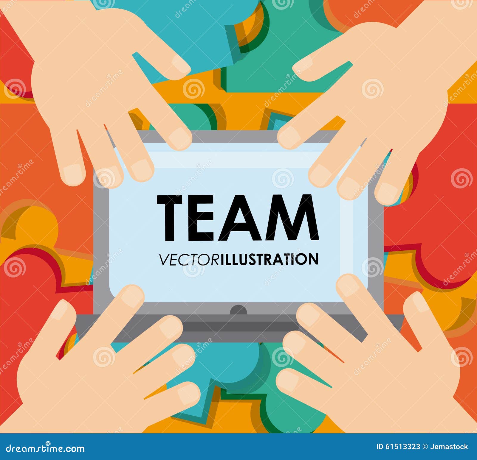 Teamwork-Ikonendesign vektor abbildung. Illustration von geschäft ...