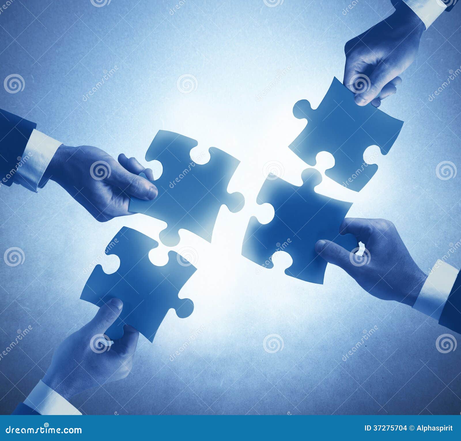 Teamwork And Integration Concept Stock Photo - Image: 37275704