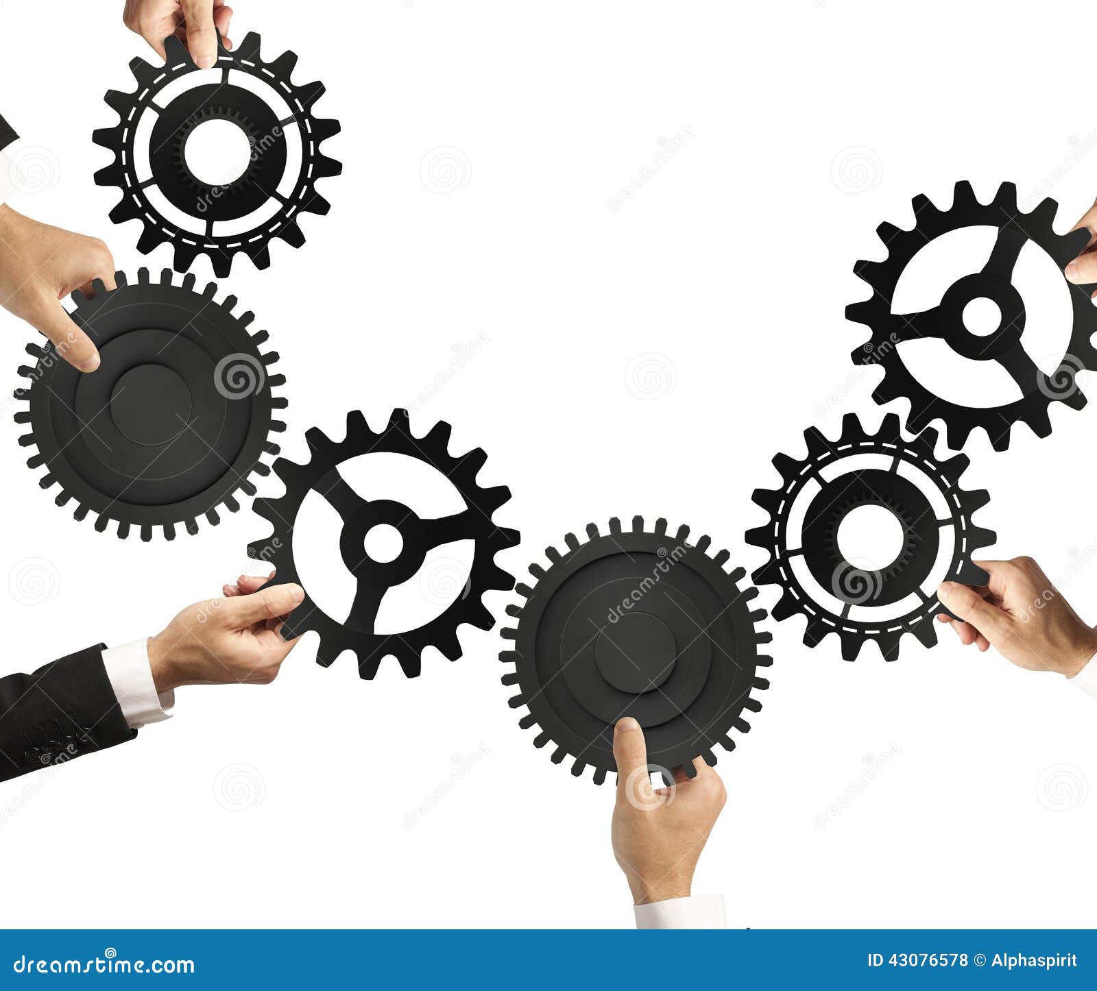 Teamwork and Integration Concept Stock Photo - Image of concept ...