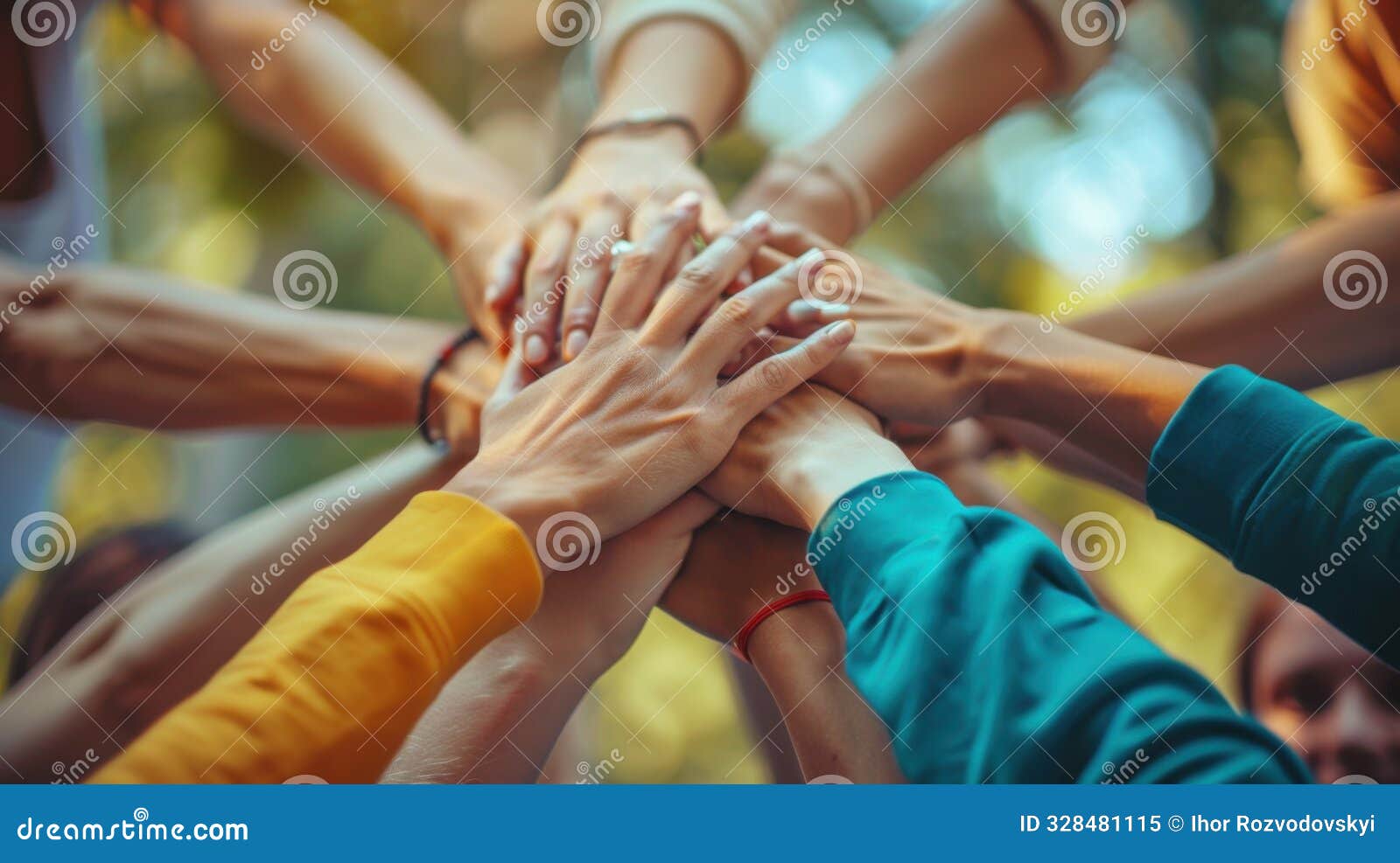 Teamwork, Interaction between All Team Members. Team Building Flat ...