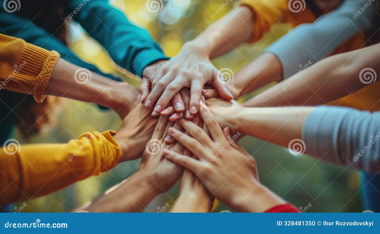 Teamwork, Interaction between All Team Members. Team Building Flat ...