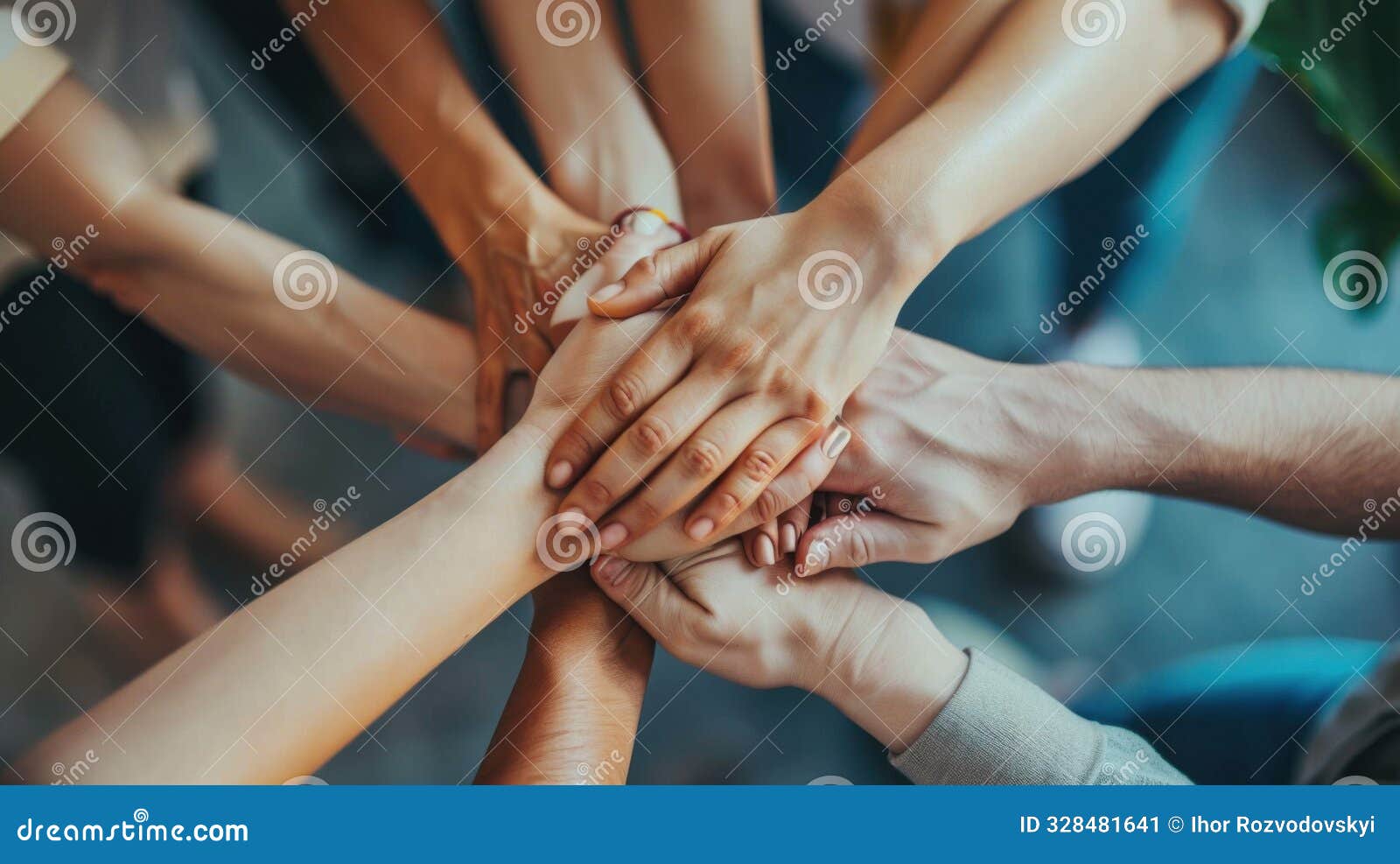 Teamwork, Interaction between All Team Members. Team Building Flat ...