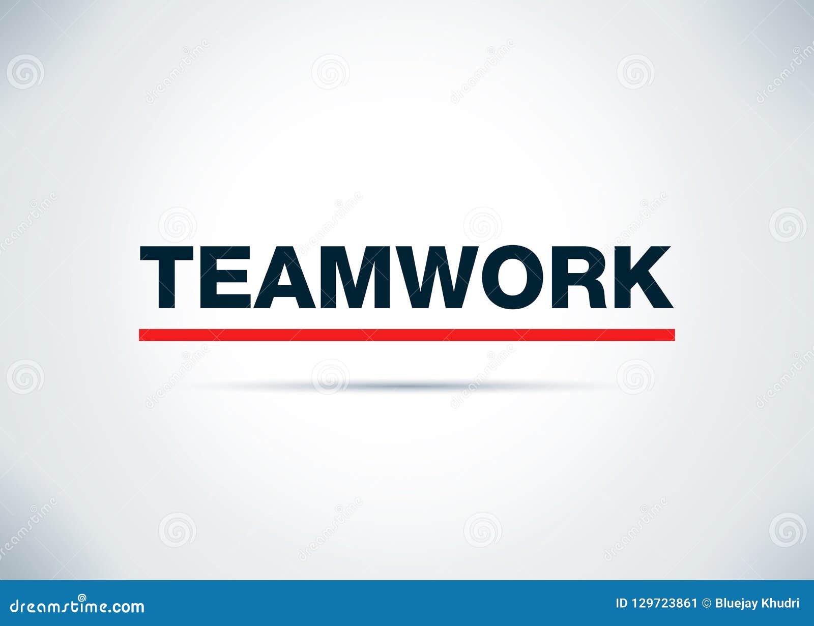 Teamwork Abstract Flat Background Design Illustration Stock ...