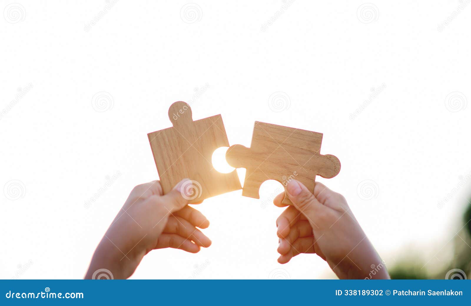 Jigsaw Puzzle, Joining Hands Together, Love, Cooperation and Unity in ...