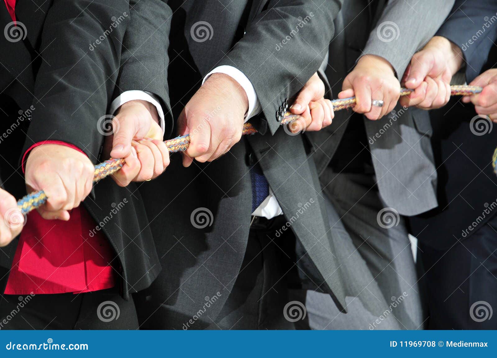 Teamwork on the job stock photo. Image of team, suit - 11969708
