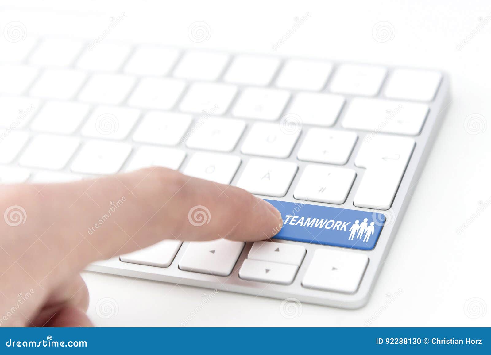 Teamwork Keyboard Stock Image | CartoonDealer.com #92287657