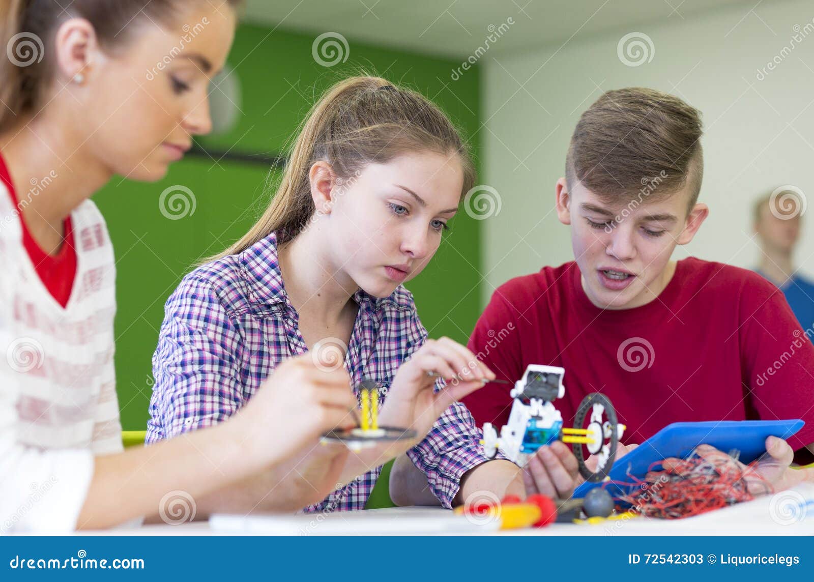 Teamwork in Lessons stock image. Image of design, adolescents - 72542303