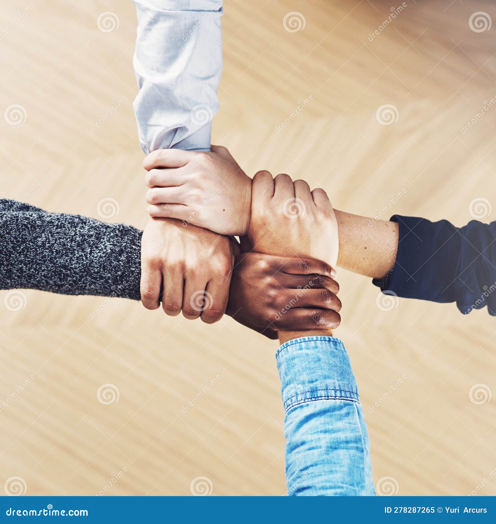 Teamwork, Link or Hands of Business People with Diversity for Community ...