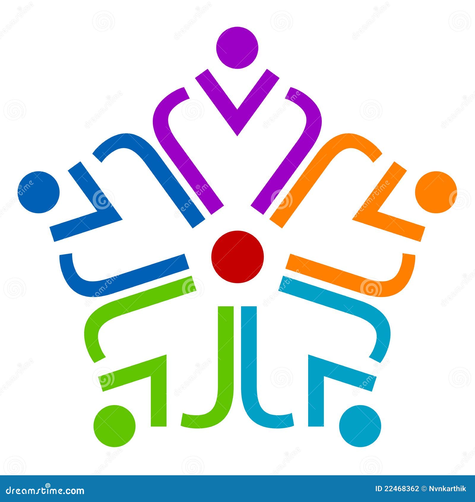 Teamwork Logo Stock Photography - Image: 22468362