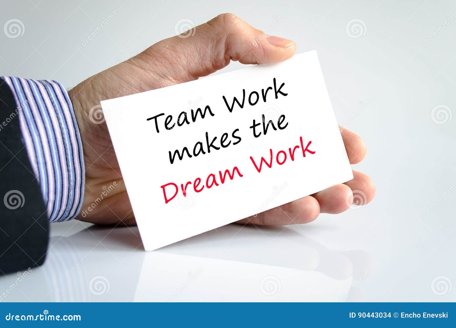Teamwork Makes the Dreamwork Stock Photo - Image of dreamwork, dream ...