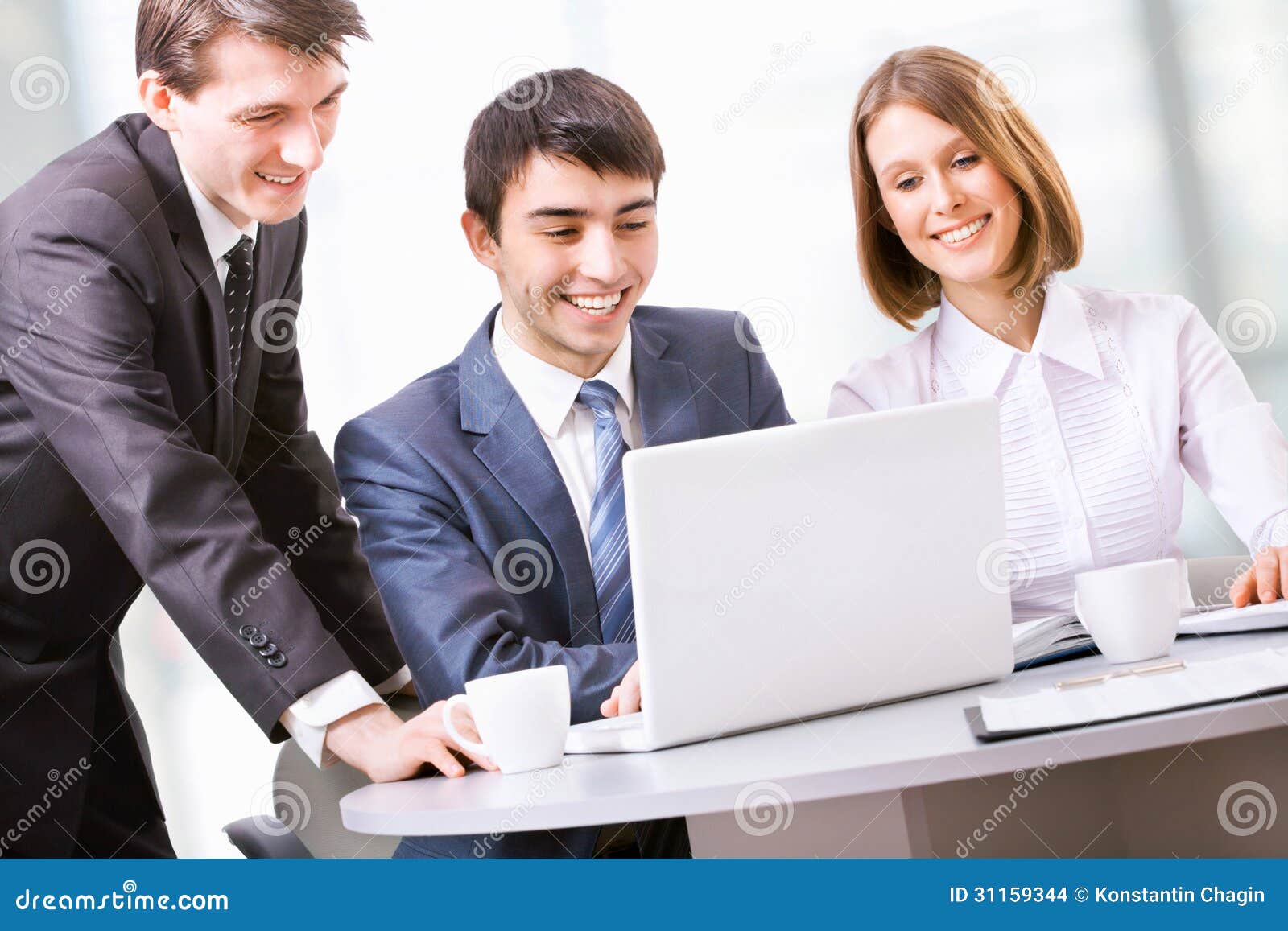 Teamwork stock photo. Image of confident, businesspeople - 31159344