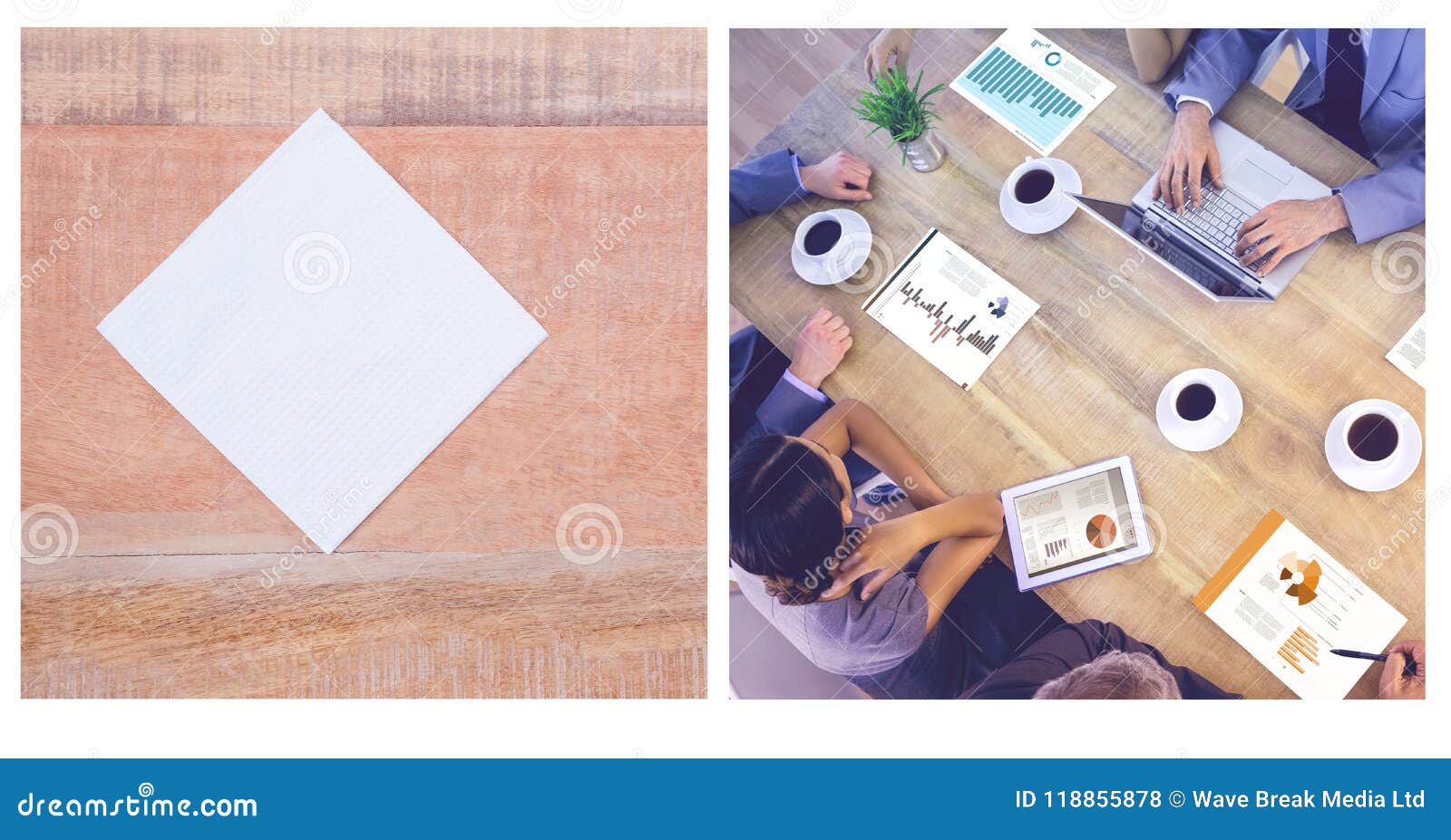 Teamwork meeting collage stock photo. Image of communication - 118855878