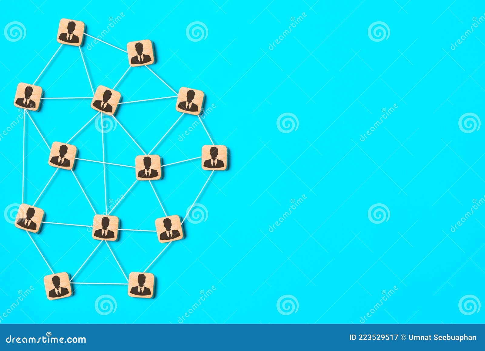 Teamwork, Network and Community Concept Stock Image - Image of human ...