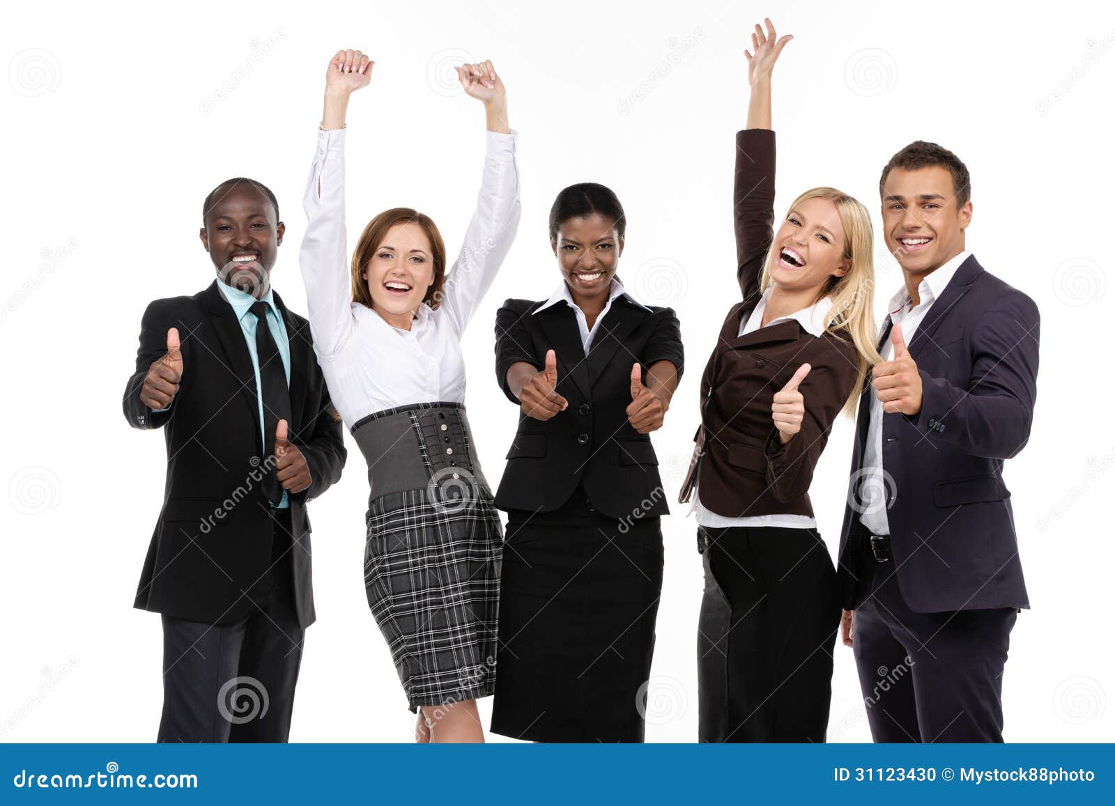 Teamwork is nice stock photo. Image of occupation, ethnicity - 31123430