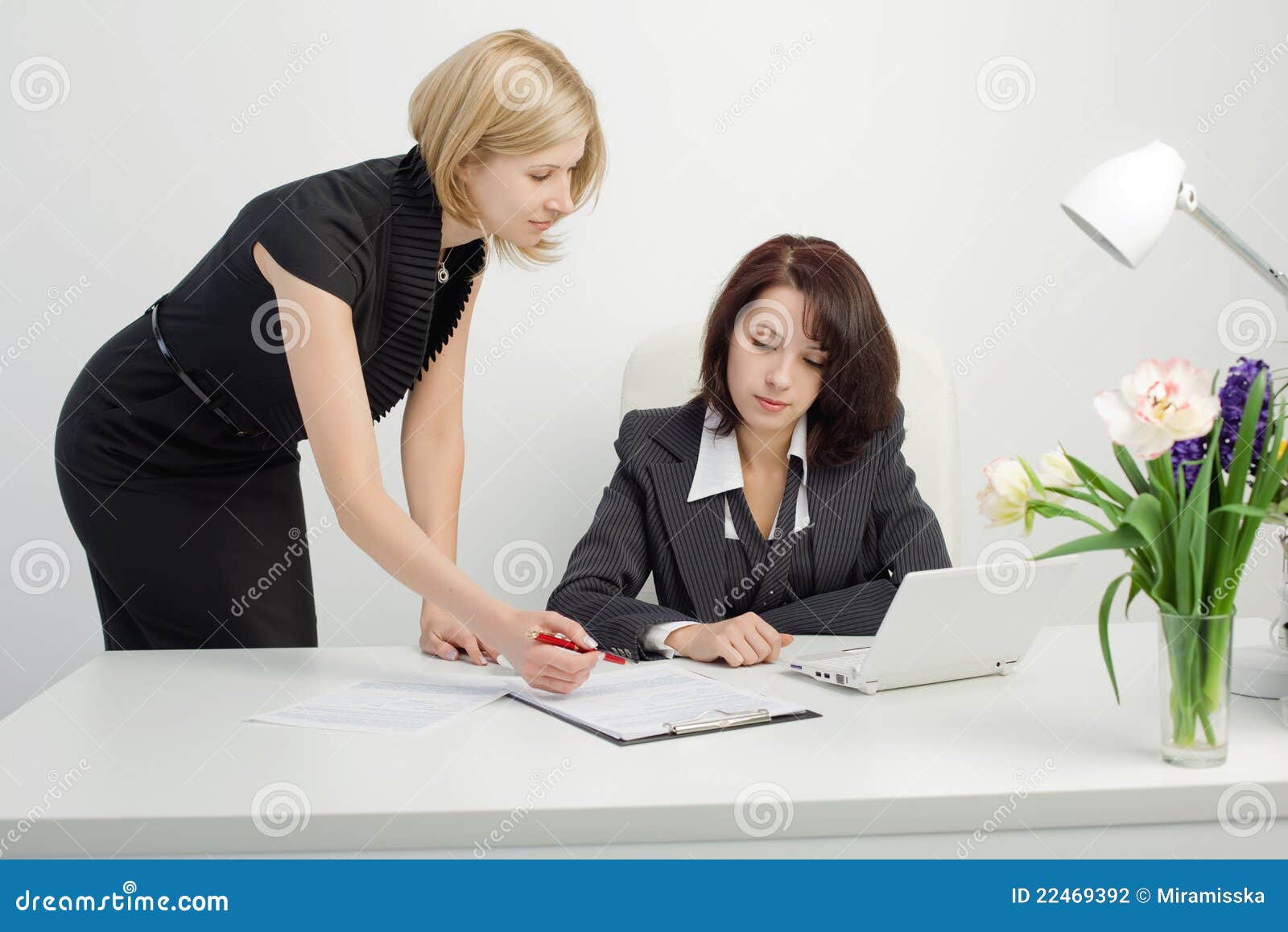 Teamwork in the office stock photo. Image of office, businessmen - 22469392