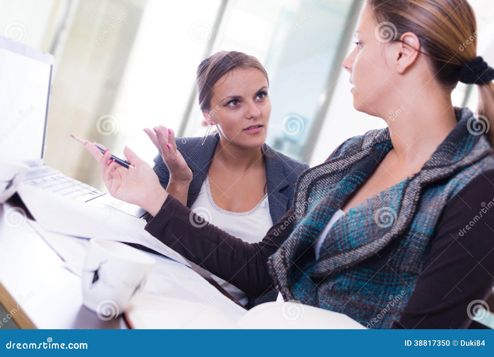 Teamwork in the office stock photo. Image of meeting - 38817350