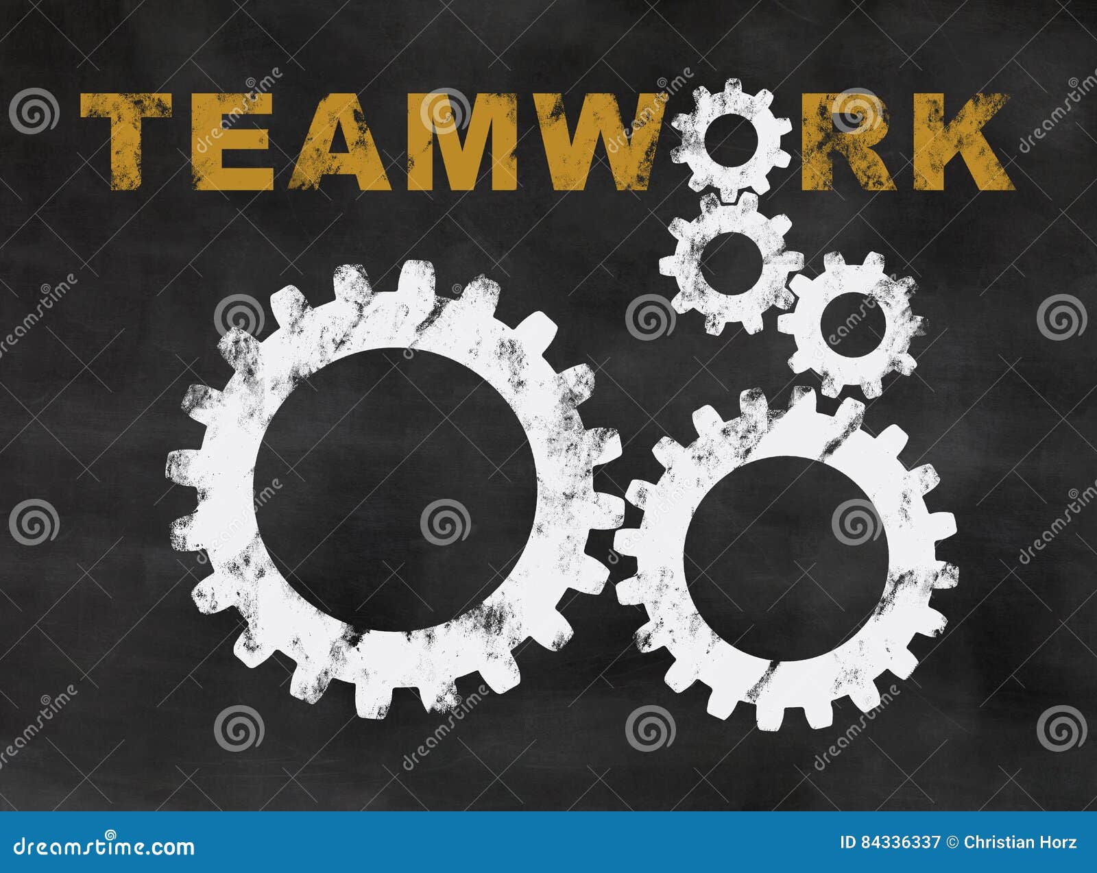 Teamwork orange stock illustration. Illustration of collaboration ...