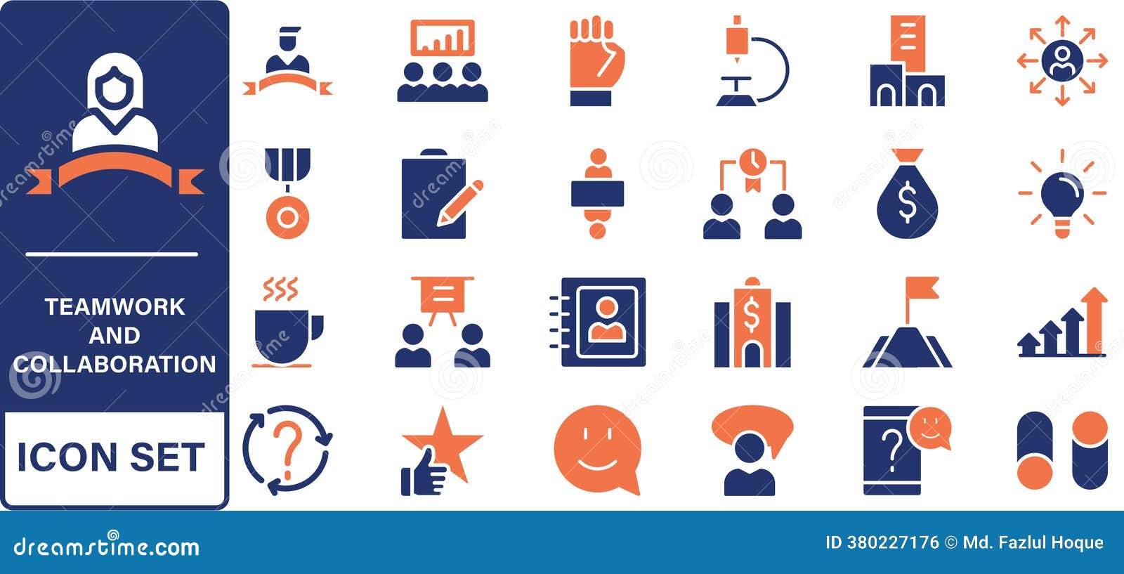 Teamwork Outline Vector Icon. Thin Line Black Teamwork Icon, Flat ...