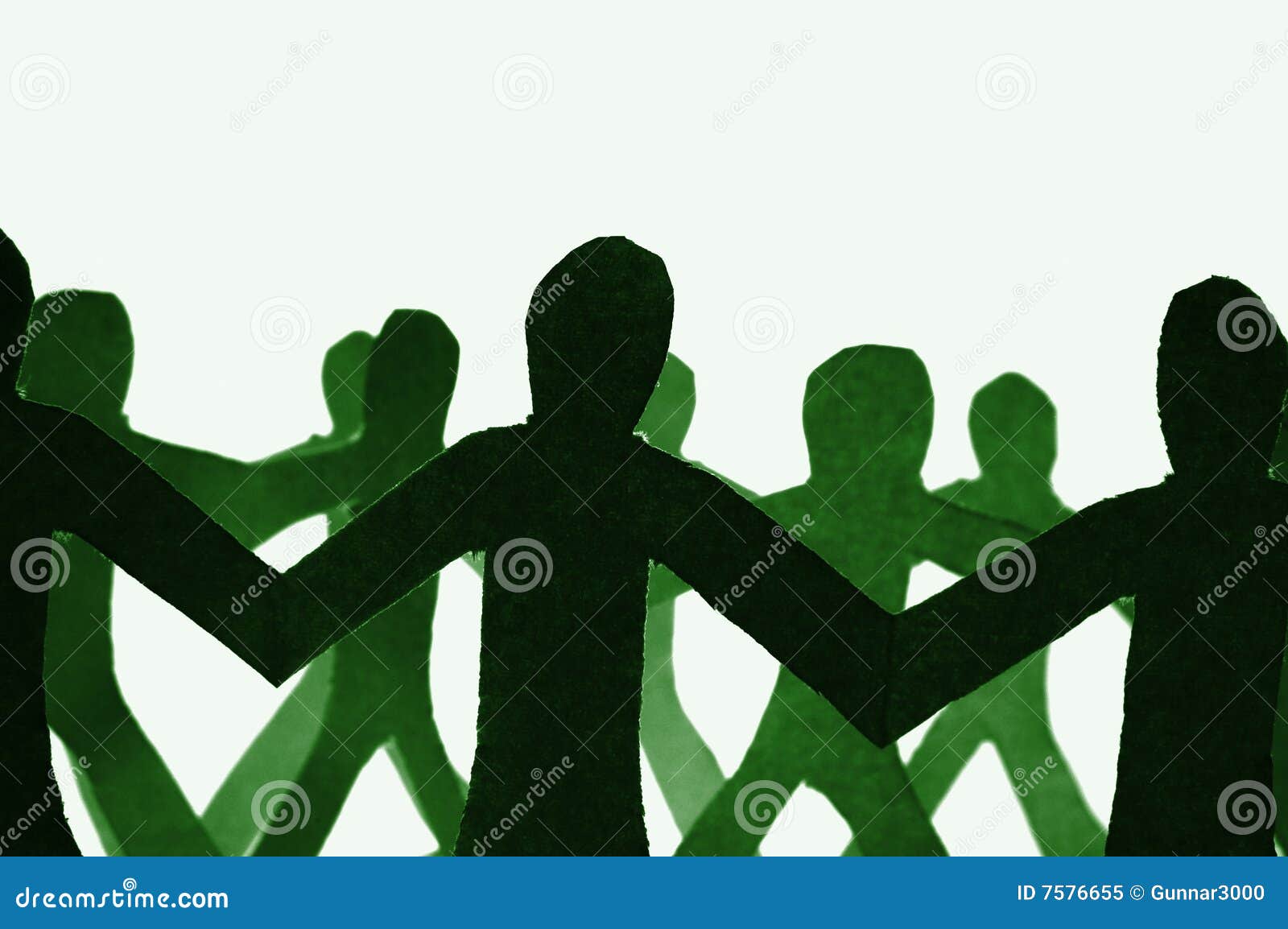 Teamwork of paper team stock image. Image of background - 7576655