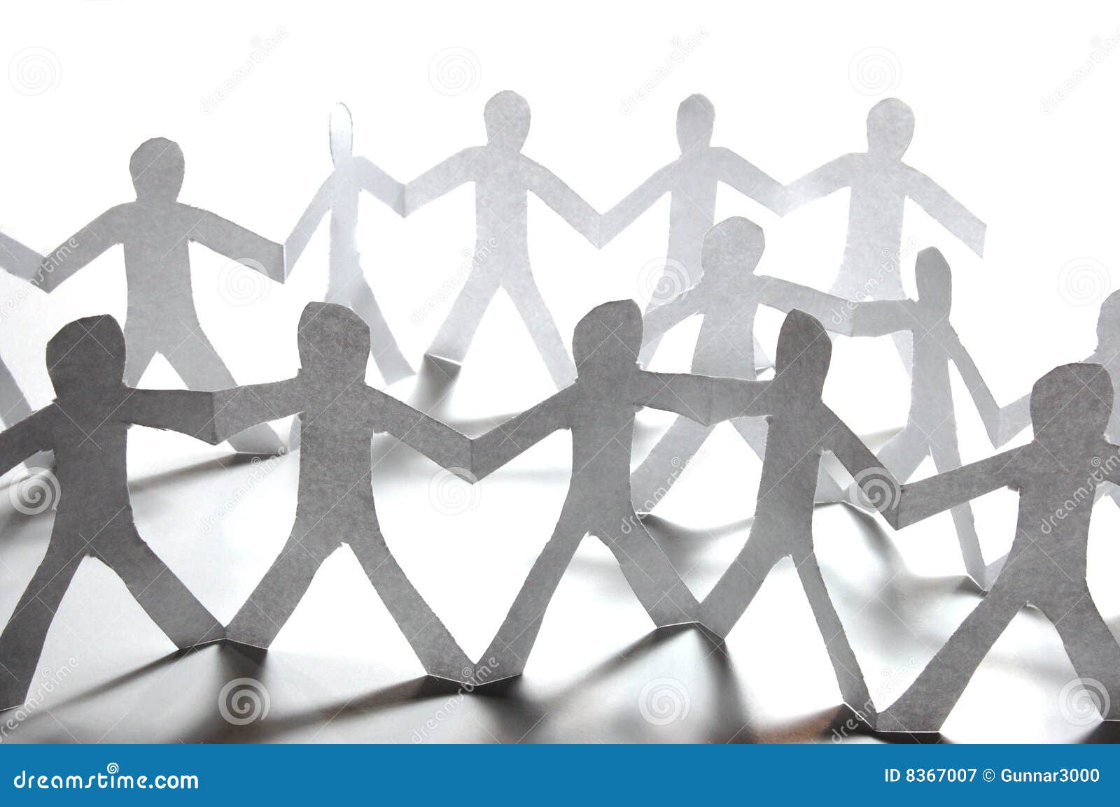 Teamwork of paper team stock image. Image of design, group - 8367007