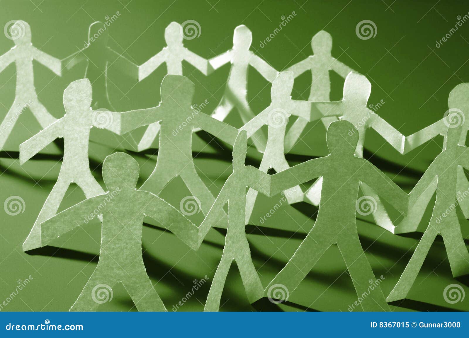 Teamwork of paper team stock image. Image of copy, copyspace - 8367015
