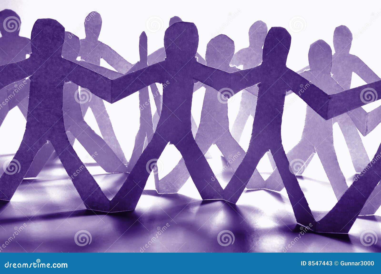 Teamwork of paper team stock image. Image of holding, alike - 8547443